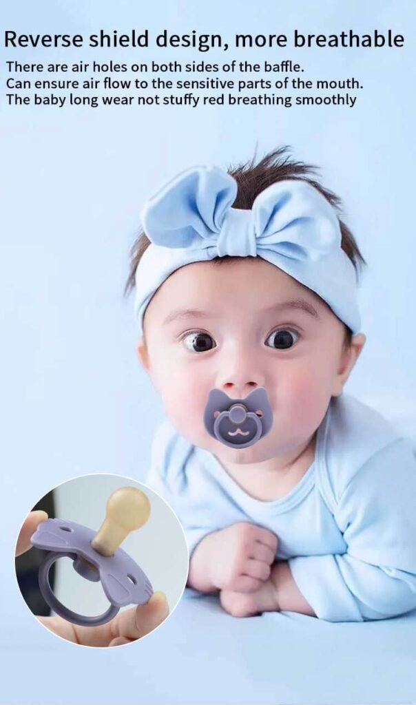Wholesale Nano Silver Pacifier Manufacturer- Mitour Silicone